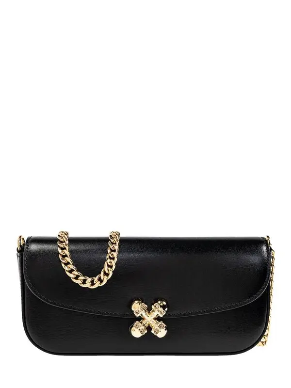 Alexander McQueen Small Skull Flower Bag - Black