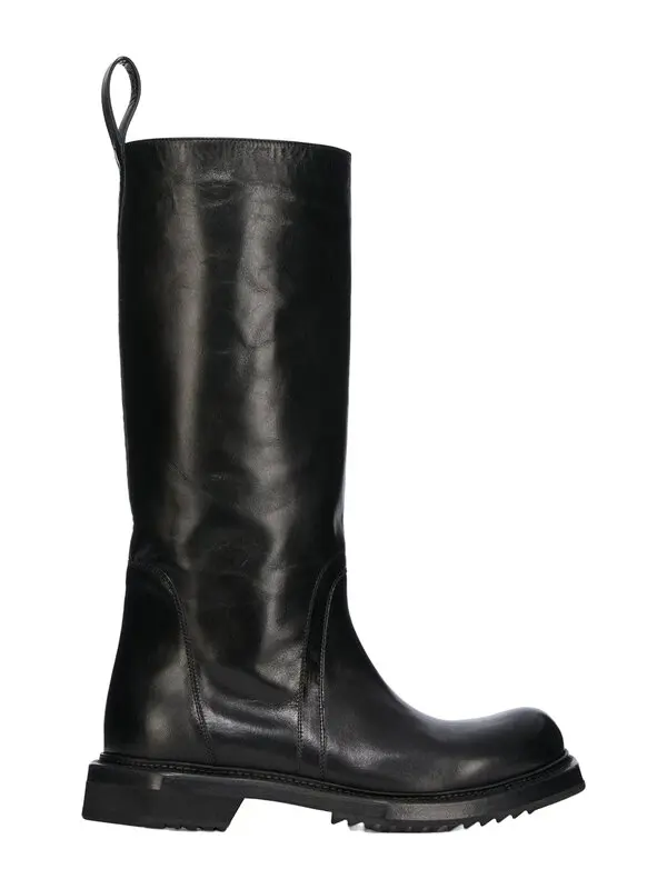 Rick Owens Pull On Candclops Boots - Black
