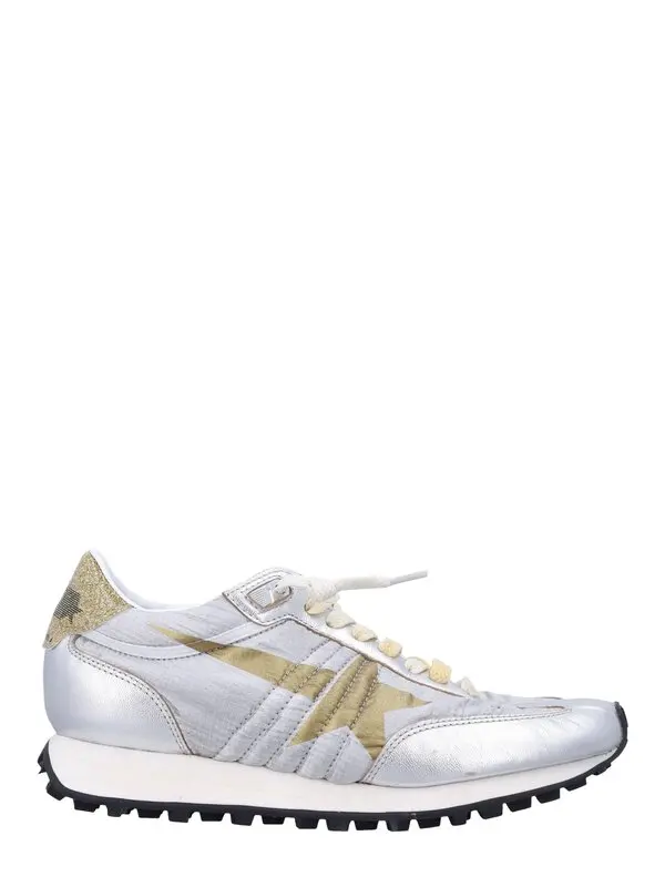 GOLDEN GOOSE Athletic Sneakers - Argento