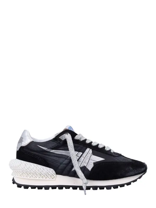 GOLDEN GOOSE Low-top Athletic Sneakers - Nero