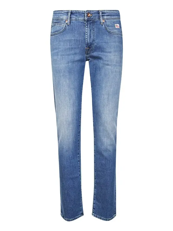 ROY ROGER'S Classic Slim-fit Jeans - Blu