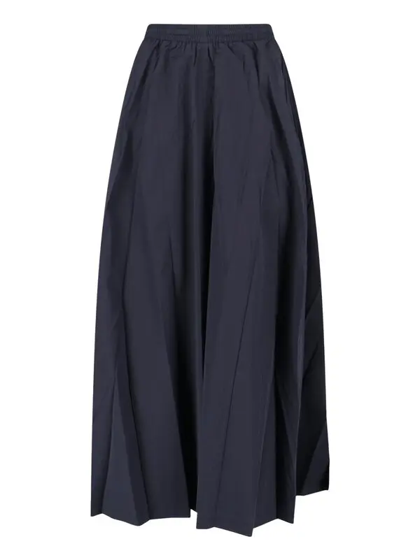 Balenciaga Maxi Logo Skirt - Black