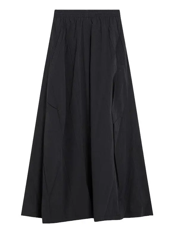 Balenciaga Maxi Logo Skirt - Black