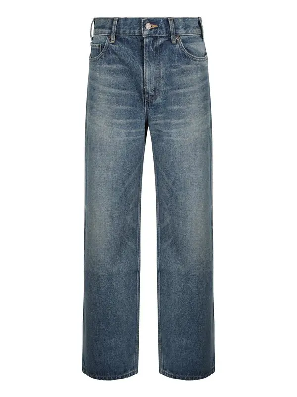 Celine Jolene Jeans In Cotton - Denim