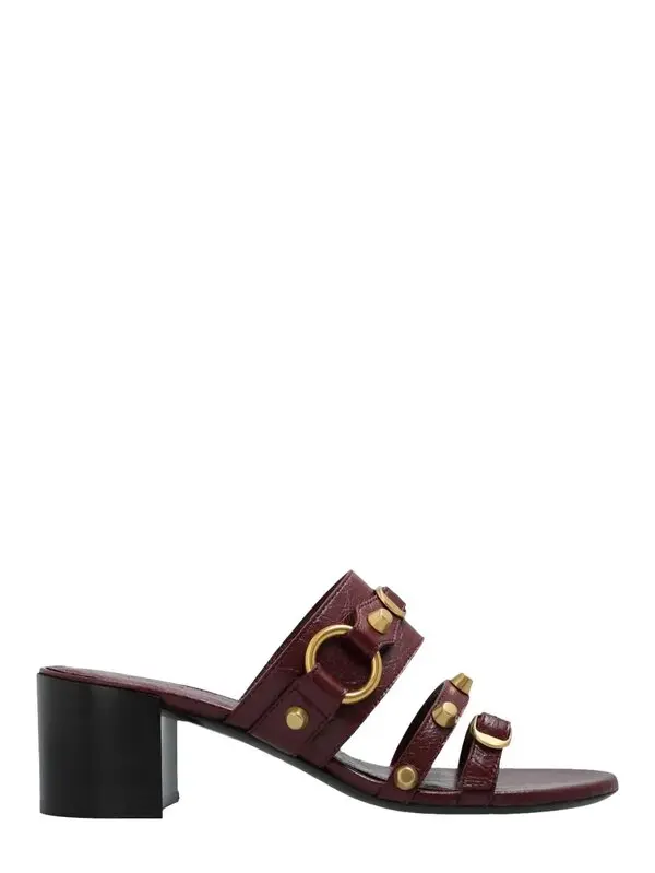 Balenciaga Citand Mini Sandal - Bordeauxgl