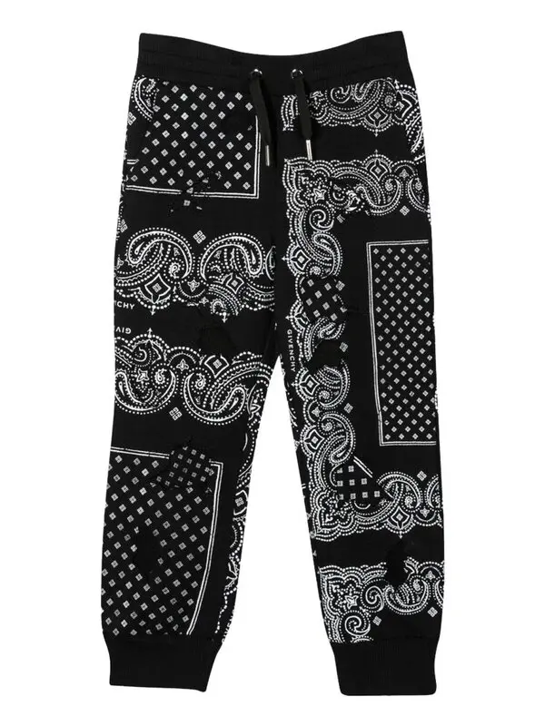 Givenchy Bandana Print" Joggers - Black