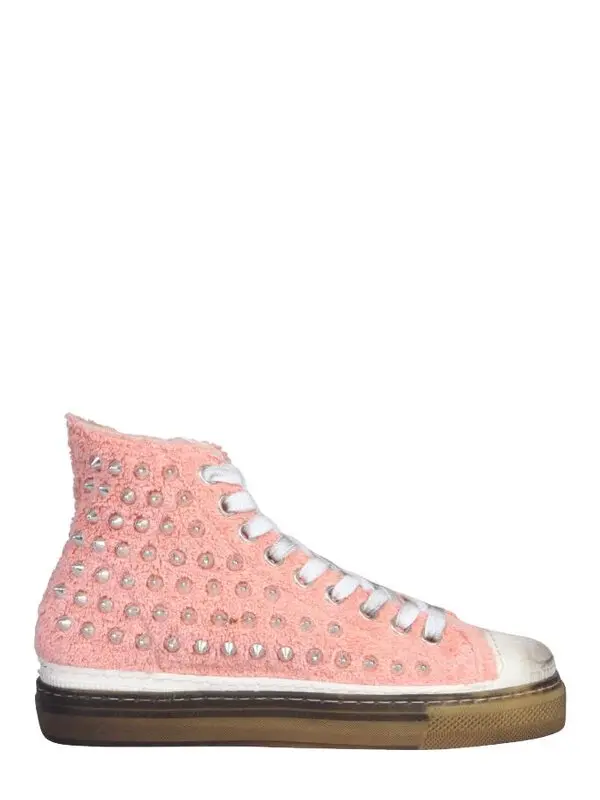 Givenchy Studded High Top Sneakers - Pink