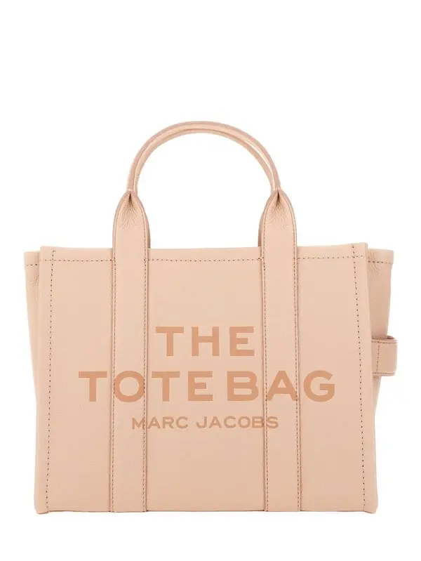 Marc Jacobs Leather Medium Tote Bag - Pink