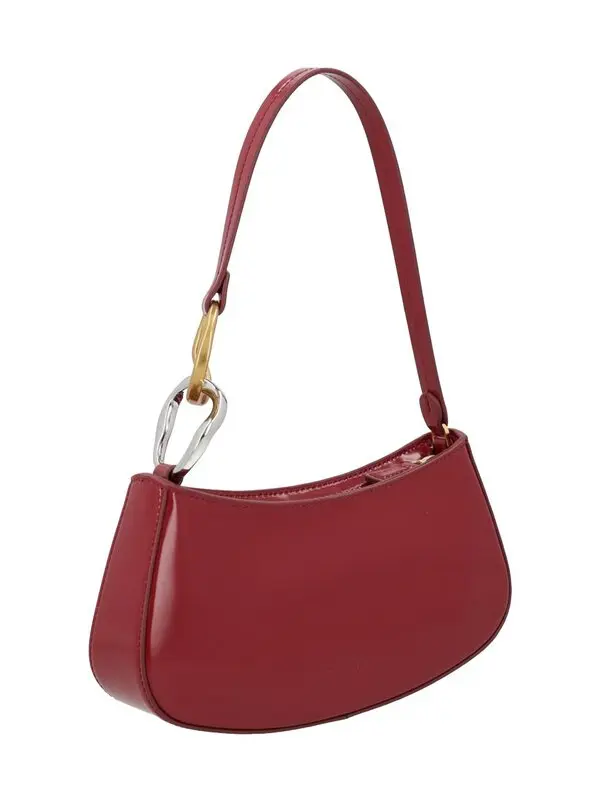 Staud Ollie Mini Shoulder Bag - Red