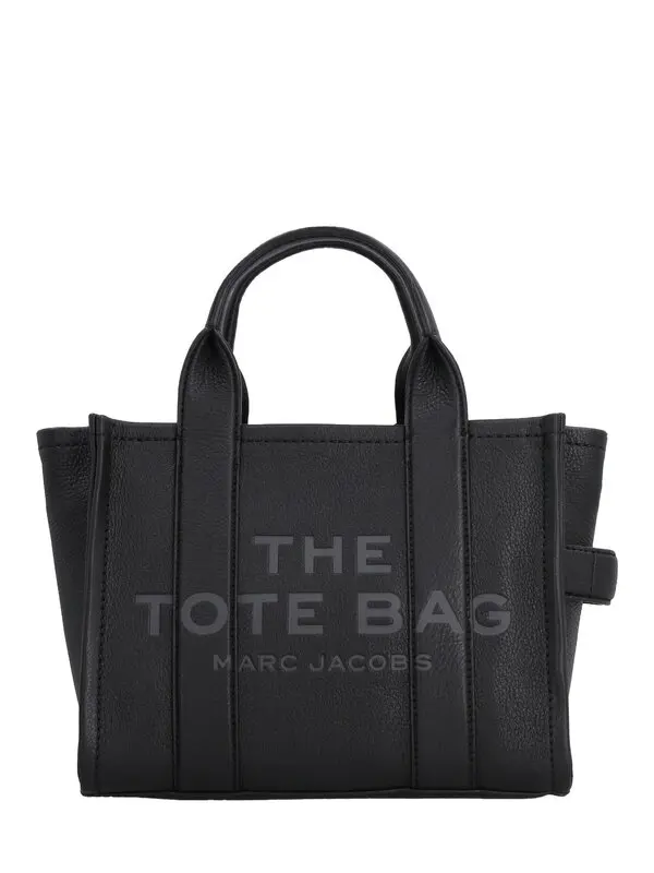 Marc Jacobs The Leather Small Tote Bag By - Black