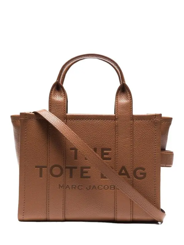 Marc Jacobs Leather Small Tote Bag - Buff