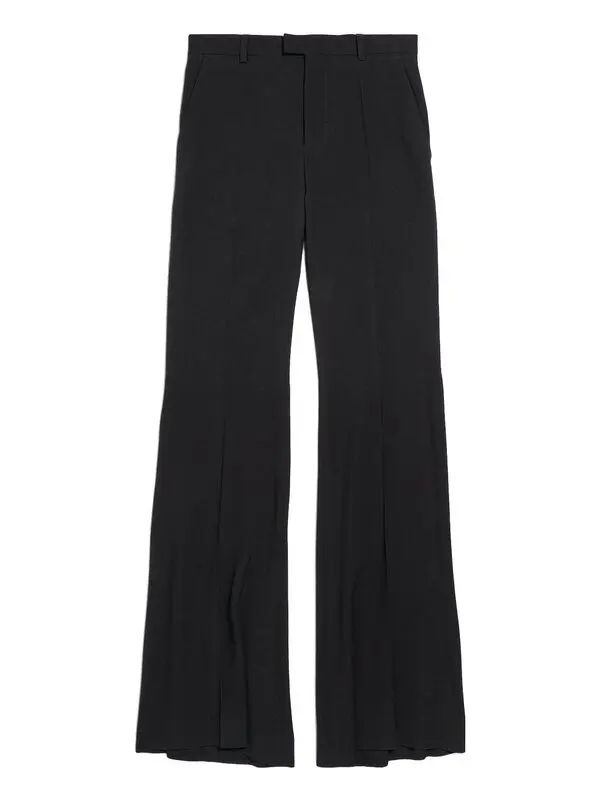 Balenciaga Flared Trousers - Black