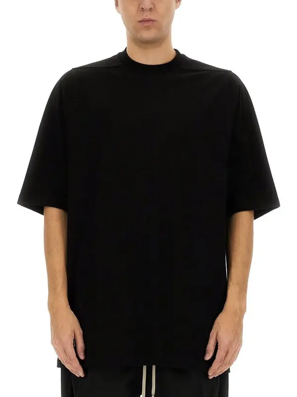 Rick Owens Seam Detail T-shirt - Black