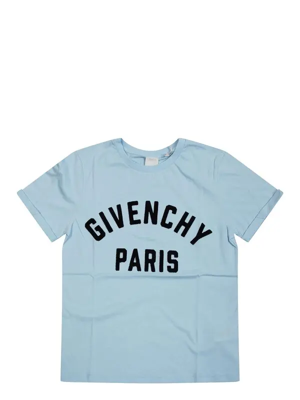 Givenchy Paris Logo T-shirt - Blu