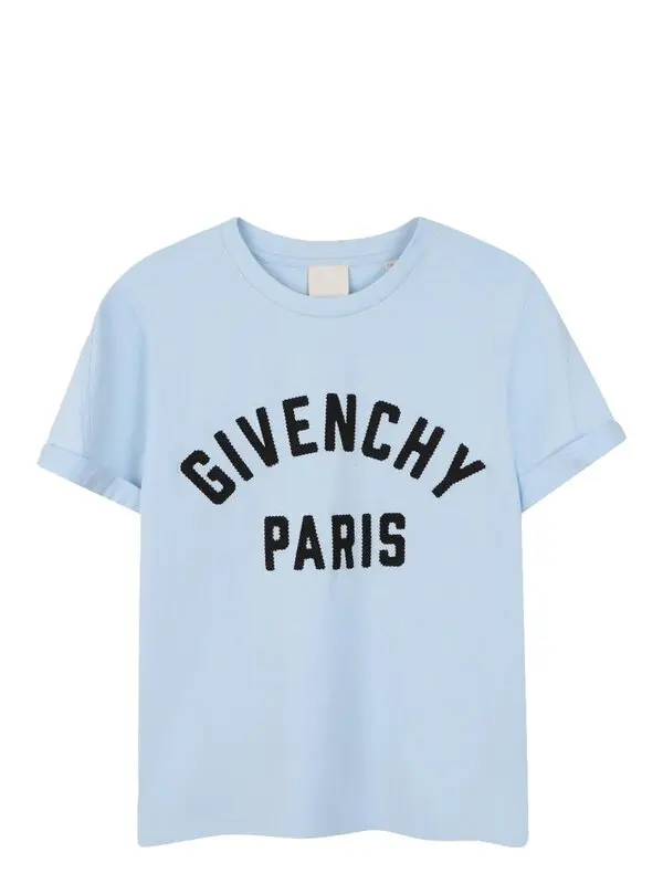 Givenchy Paris Logo T-shirt - Blue