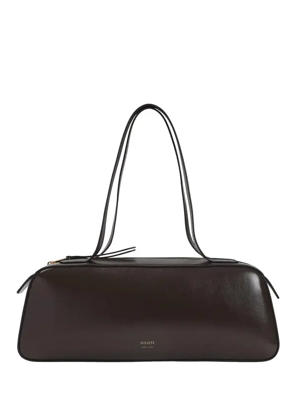 Khaite Simona Mini Shoulder Handbag - Brown
