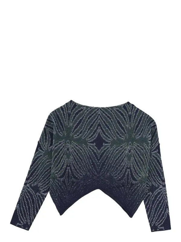 CIRCUS HOTEL Geometric Print Knit Top - Multicolour