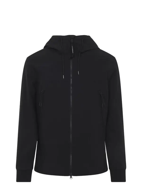 C.P. COMPANY Goggle Jacket With High Neck - Black