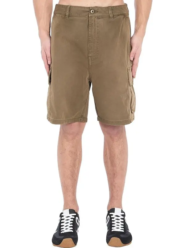 Loewe Cargo Shorts - Khakigreen