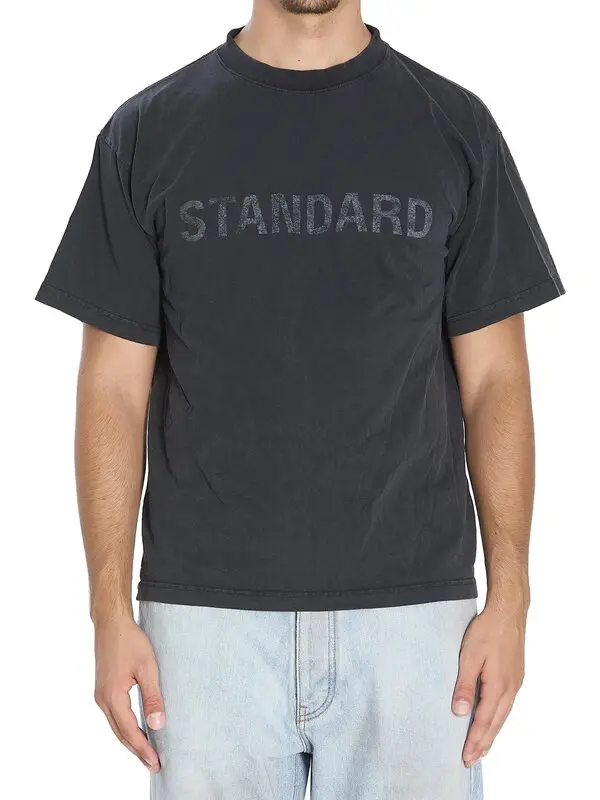 Balenciaga Standard T-shirt Regular Fit - Black