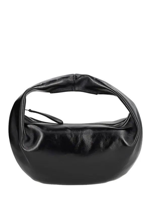 Khaite Mini Hobo Shoulder Bag - Black