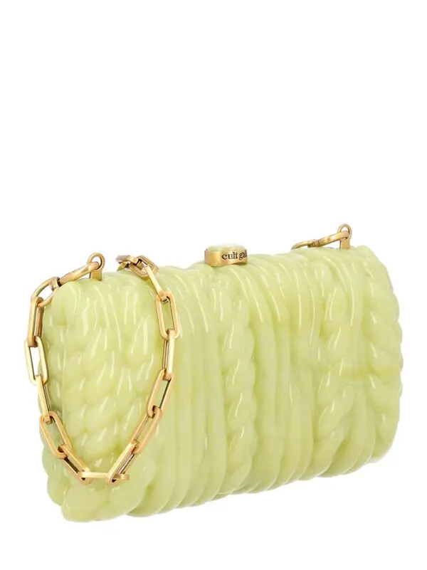 Cult Gaia Florence Clutch - Green