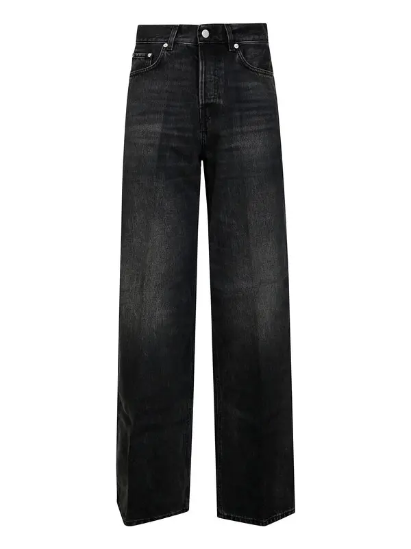HAIKURE Authentic Clack Wash Jeans - Nero