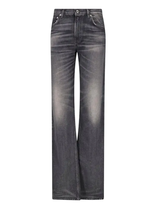 HAIKURE Wide-leg Jeans - Black