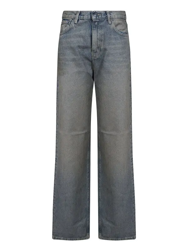 HAIKURE Distressed Denim Jeans - Blu
