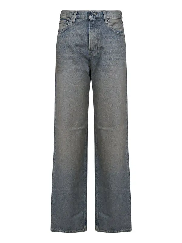 HAIKURE Distressed Denim Jeans - Blu