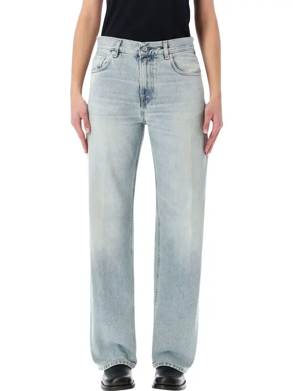HAIKURE Bonnie Mid-rise Straight-leg Jeans - Celestial