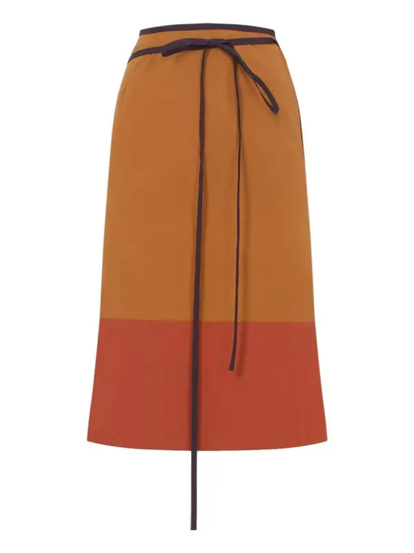 Saint Laurent Midi Skirt - Multicolour