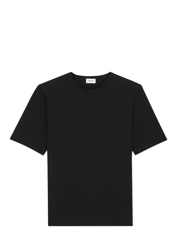 Saint Laurent Certified Cotton Shirt - Black