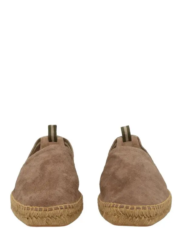 CastaÑer Suede Espadrille Slip-on Shoes - Grey