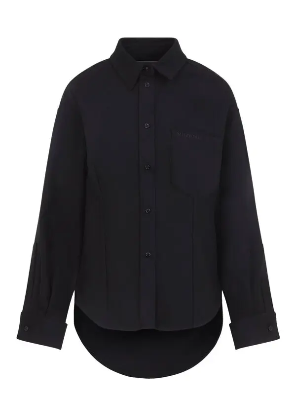 Balenciaga Classic Mini Shirt - Black