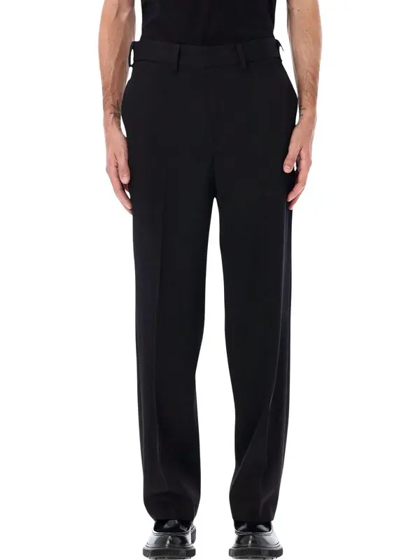 BERNER KUHL Pure Deadstock Wool Trousers - Black