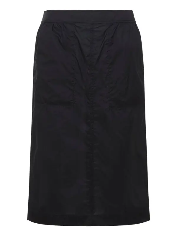 Saint Laurent Midi Skirt - Black