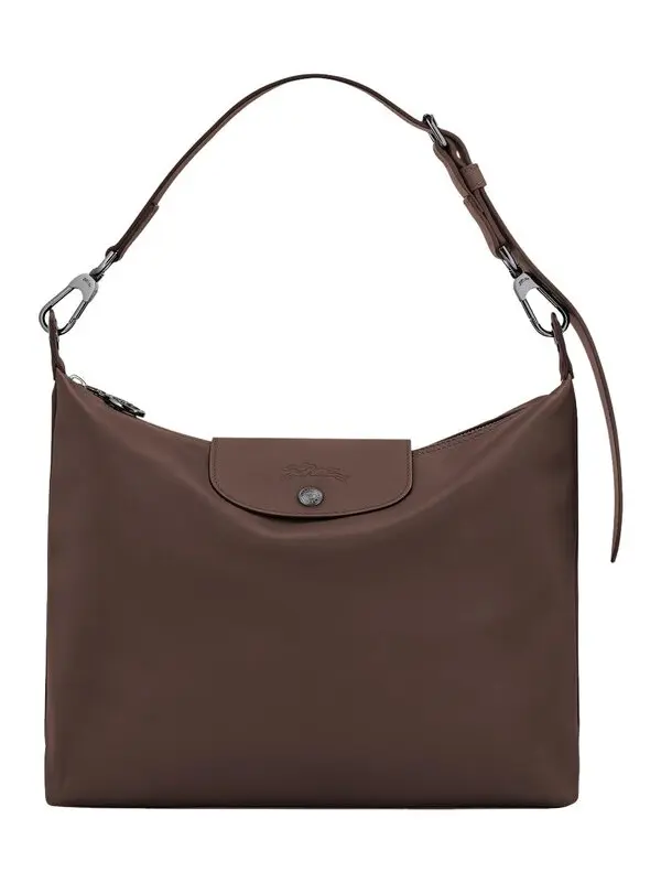 Longchamp Medium Nylon Shoulder Bag - Brown
