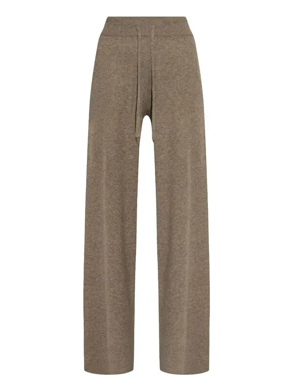 LISA YANG Elevated Waist Trousers - Brown