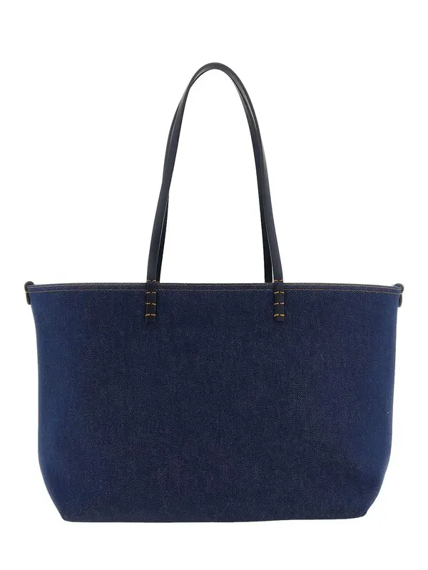Fendi Mini Denim Roll Media Bag - Bluos