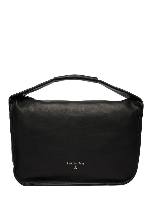 Patrizia Pepe Leather Mini Bag - Nero