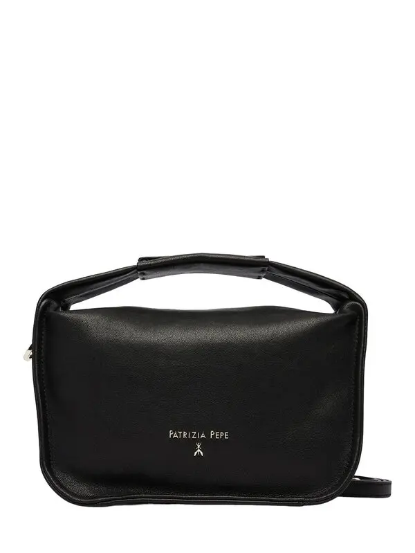 Patrizia Pepe Leather Mini Bag - Nero