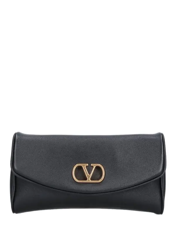 Valentino Garavani Mini Shoulder Handbag With Studs - Black