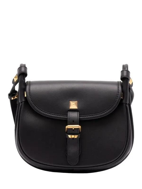 Valentino Garavani Mini Flaneuse Shoulder Handbag - Nero