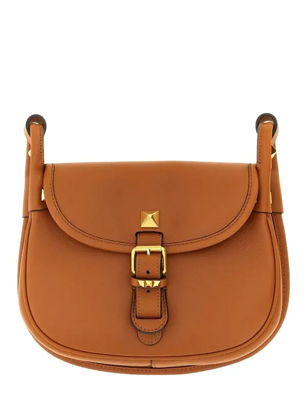 Valentino Garavani Mini Shoulder Handbag - Nutmeg