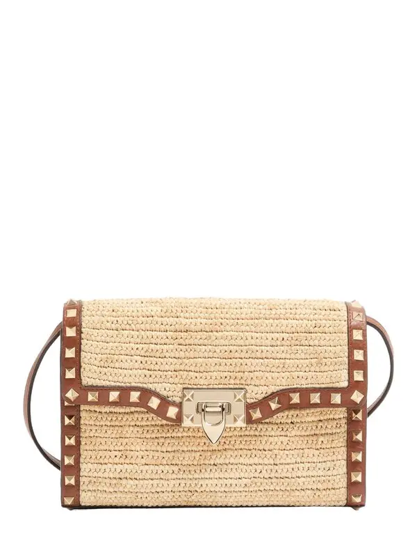Valentino Garavani Mini Rockstud Shoulder Bag - Natuseller