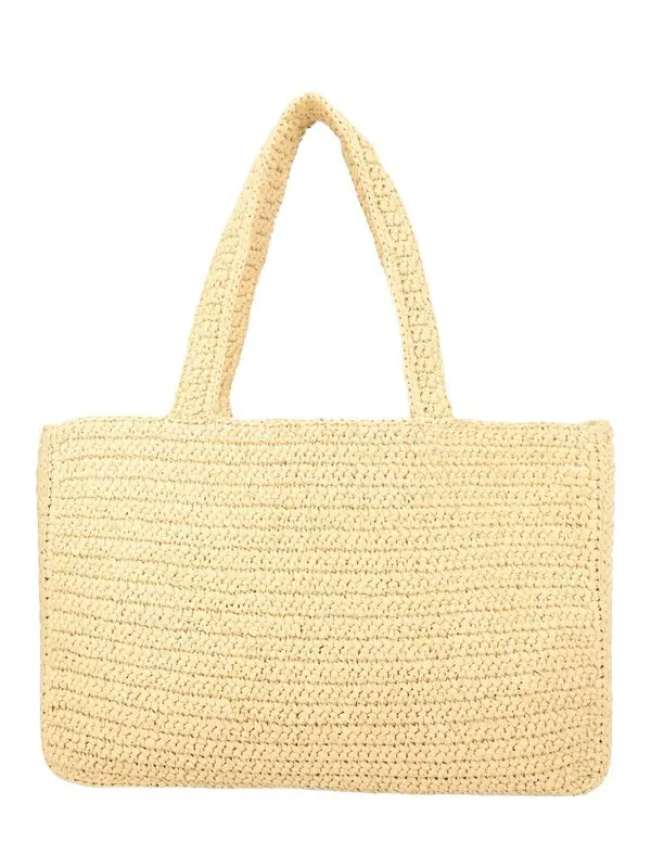 Valentino Garavani Woven Raffia Tote Bag - Multicolour