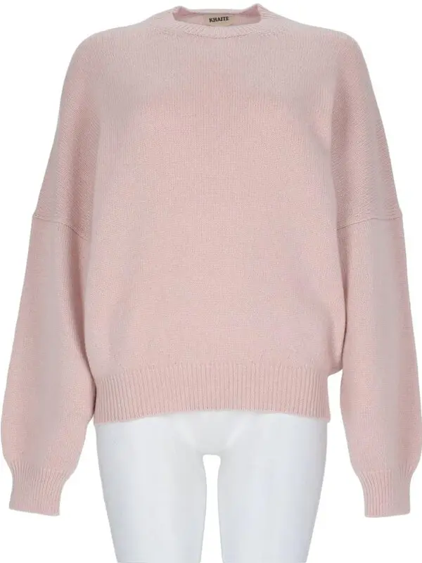 Khaite Oversized Cashmere Sweater - Pink