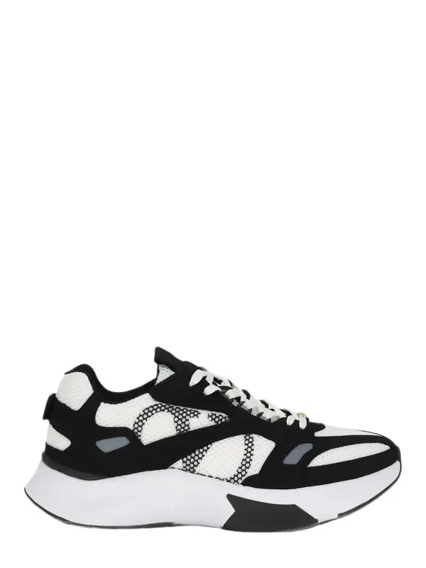 Valentino Garavani Signature Detail Sneakers With Removable Accessory - Nero