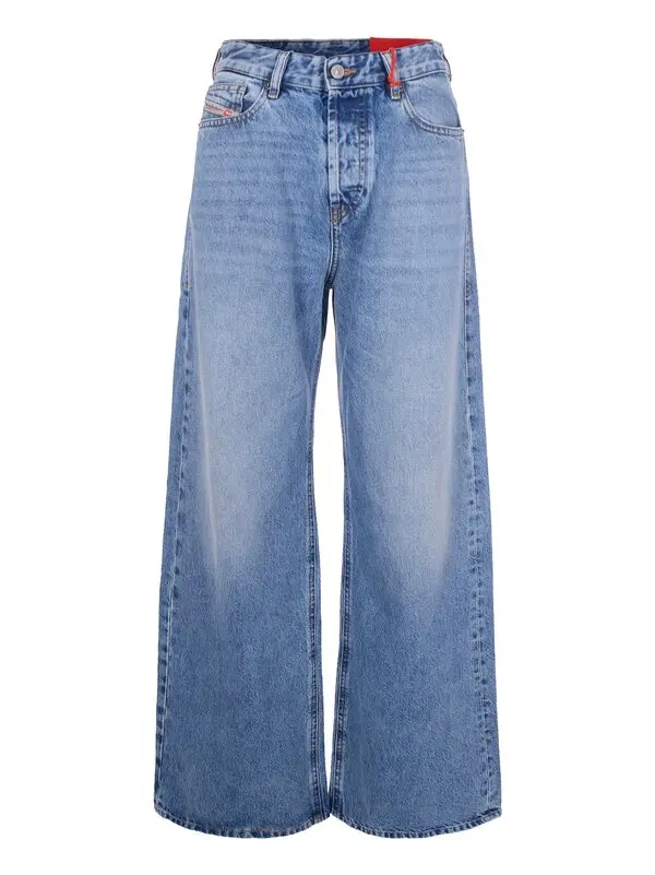 DIESEL® Wide Leg Jeans - Blu